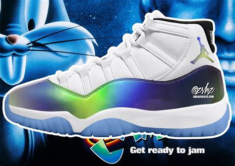 Air Jordan 11 Space Jam Galaxy Iq5700 900 Sneakerfiles