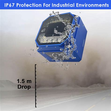 Tcp Ip Ethernet Ip67 Industrial Fixed Barcode Scanner