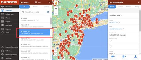 How To Use The Recent Tab Web App Badger Maps