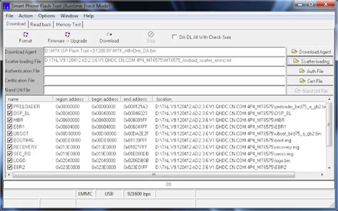 TUT MTK Android Sp Flash Tool Tutorial XDA Forums