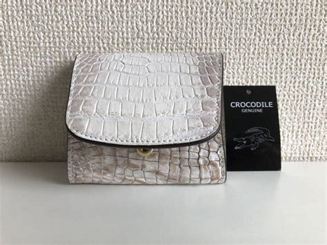 新品未使用品 天然クロコダイル ヒマラヤ染 小銭兼カード入れ 希少 By メルカリ