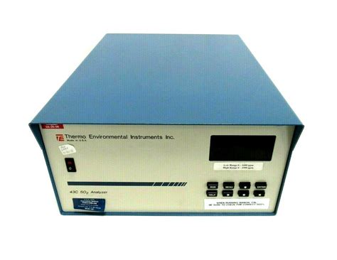 Used Thermo Scientific 43c So2 Analyzer Sb Industrial Supply Inc