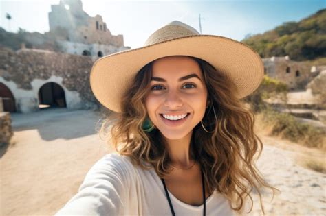 Premium Photo Selfie Travel Or Holidays Concept