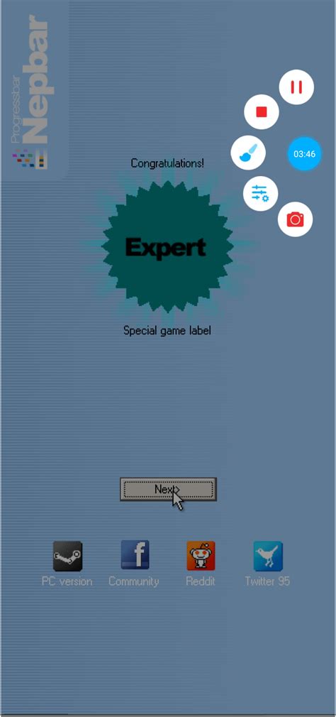 alright progressbar nepbar expert and tmr level 1000 on progressbar xb