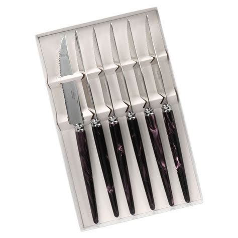 Tang Box Of 6 Steak Knives