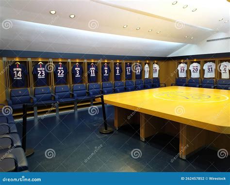 Paris Saint Germain Locker Room Editorial Photography Image Of
