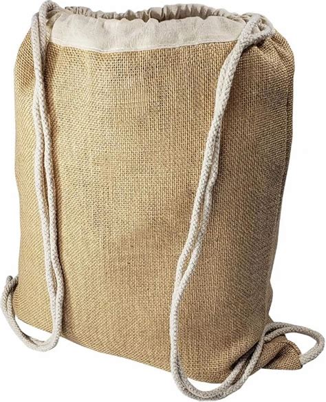 Jute Drawstring Bag At ₹ 20 Piece Kolazhy Id 2857596941662