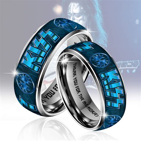 Kiss X Ace Frehley Custom Alloy Ring Tantn17577 Nestbuys