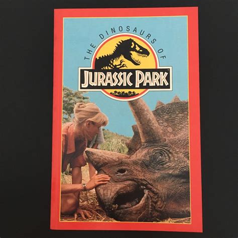 Jurassic Park The Dinosaurs Of Jurassic Park Illustrated Book Hobbies