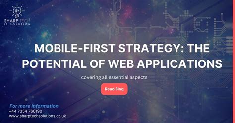 Sharp Tech It Solution Ltd On Linkedin Webapplications Mobilefirst Userexperience
