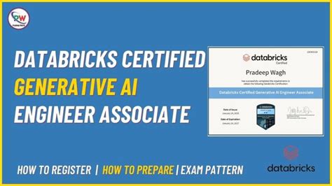 Get Ready To Become A Databricks Certified Generative Ai Engineer
