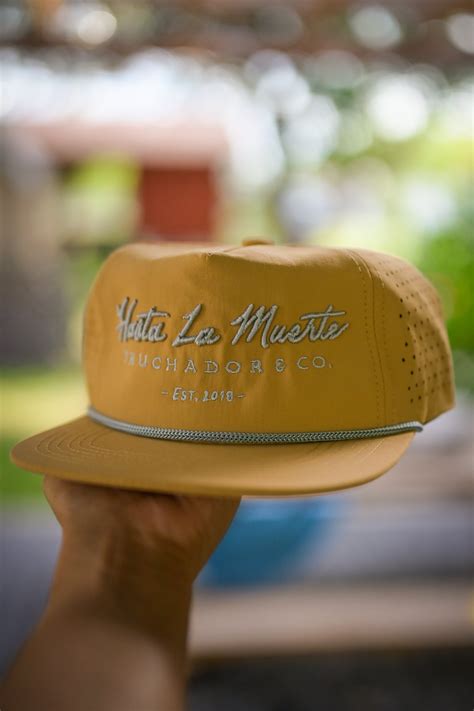 Hasta La Muerte Rope Hat Khaki Truchador And Company