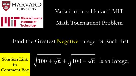 Harvard Mit Math Tournament Solution Link In Comment Box Rmaths