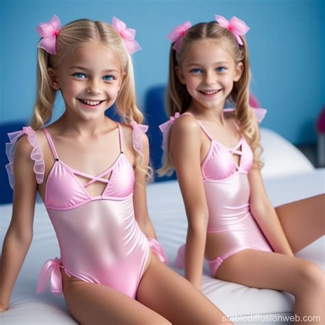 Skinny Preteen Girls Hold Big Long Dildos In Their Hands Prompts