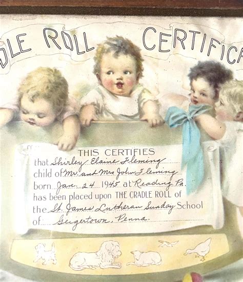 Cradle Roll Poster