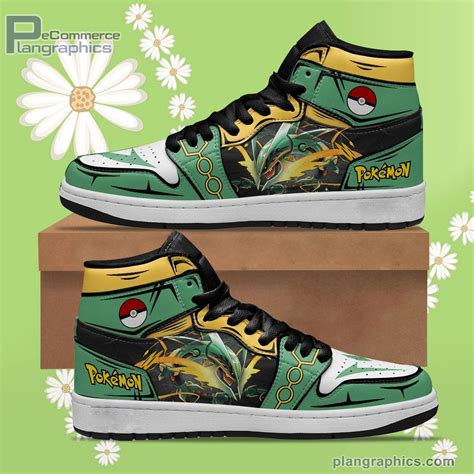 Pokemon Rayquaza Jd Sneakers Custom Anime Shoes Plangraphics