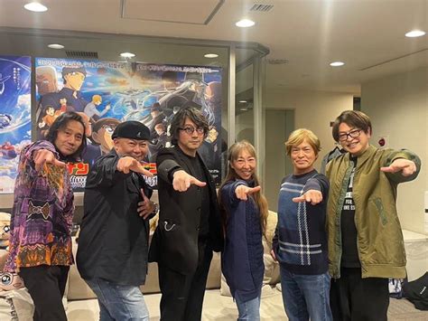 警校五人组声优和柯南声优的合影