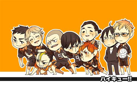Haikyuu Chibi Wallpapers Wallpaper Cave