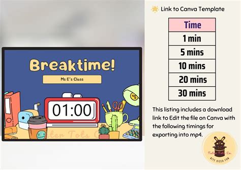 Classroom Countdown Timers For Enhanced Productivity In 1 5 10 20