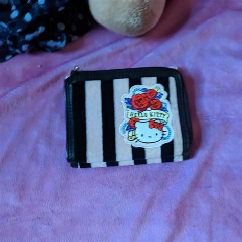 Hello Kitty Striped Wallet Cute Bag 😺 I Am Not Depop