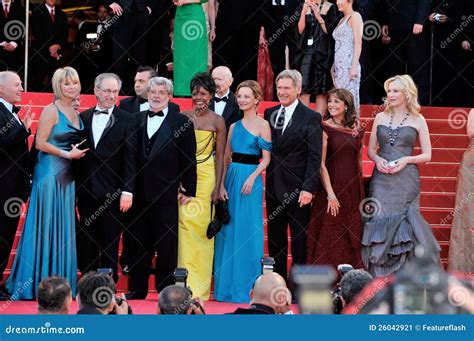 Cate Blanchette Les Cristaux Calista Flockhart Cate Blanchett George Lucas Harrison Ford