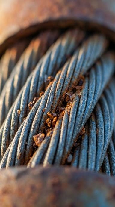Free Rusted Metal Strands Image Steel Rust Cable Download At
