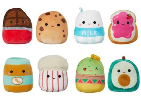 Squishmallow Food 1 5 Mini Plush 8 Pack Us