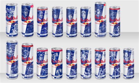 Red Bull Cans Designed By Vogel And Strauss Vogel Und Strauss