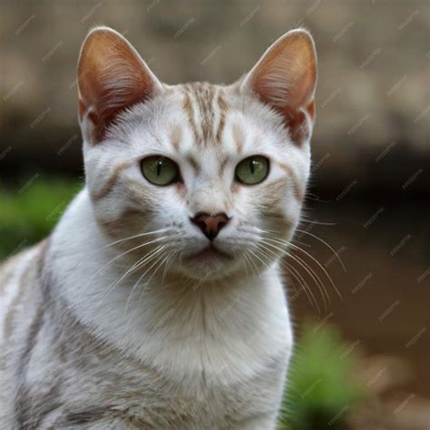 Las Imágenes De La Niña Gatita Vector Premium