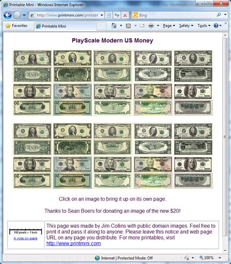 Printable Barbie Money