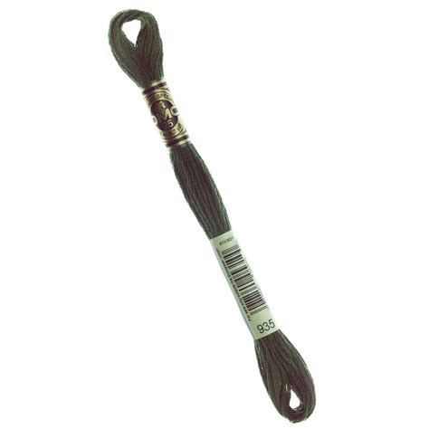 Dmc Embroidery Floss 935 Dark Avocado Green