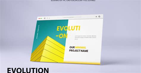 Evolution Powerpoint Template Incl Infographic And Clean Envato