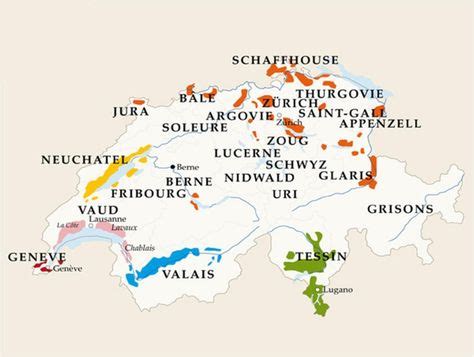 13 Wine Regions Of Switzerland Ideas Wine Region Wine Wine Map