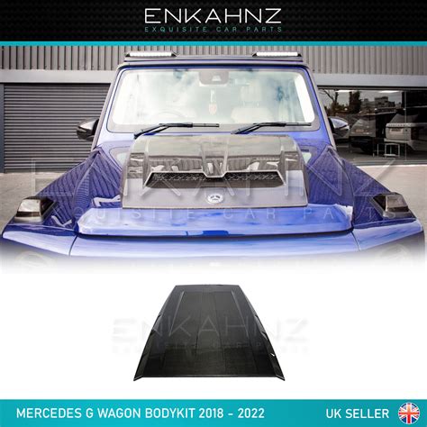 Mercedes G Wagon Carbon Fibre Bonnet Scoop 2018 2022 Shop Enkahnz