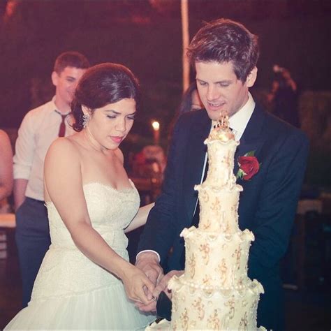 America Ferrera Wedding Dress