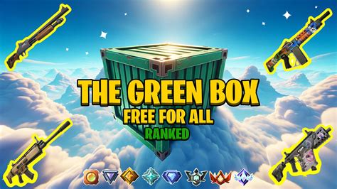 The Green Box Ranked 📦 Fortnite Creative Map Code Dropnite