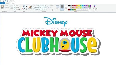 Mickey Mouse Clubhouse Logo Font
