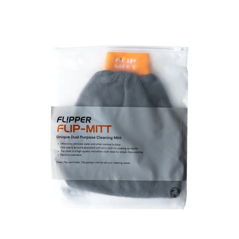Flipper Flip Mitt 2 In 1 Cleaning Mitt Charterhouse Aquatics