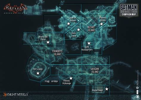005 Arkham Knight Map Pdf