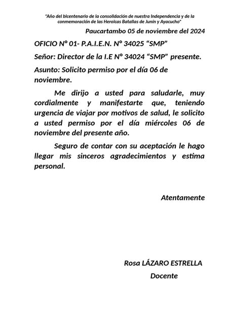Permiso De Salud Pdf Permiso De Salud Pdf