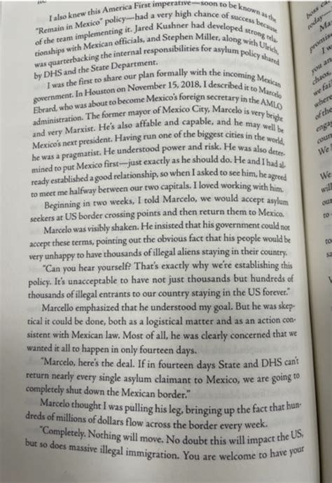 Mike Pompeo Confesó Que Marcelo Ebrard Aceptó El Polémico Trato