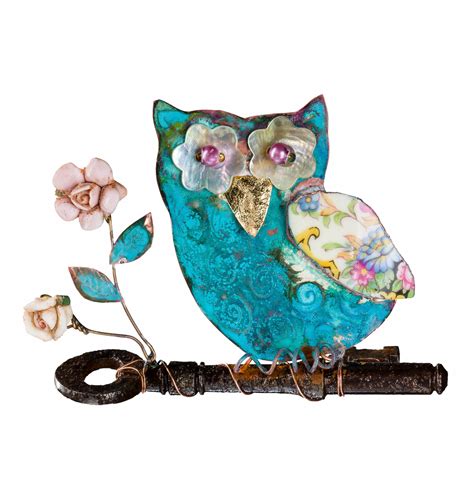 Owl On Key Assemblage Beastie Assemblage