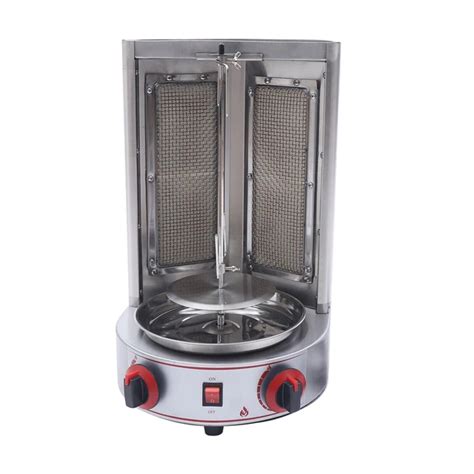 Rotisserie Vertical Gas Broiler Shawarma Machine Doner Kebab Gyro Grill