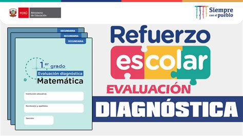Refuerzo Escolar 2024 Aplicación De La Evaluación Diagnóstica