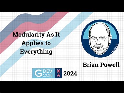 Free Video Modularity From Software Design Principles To Community
