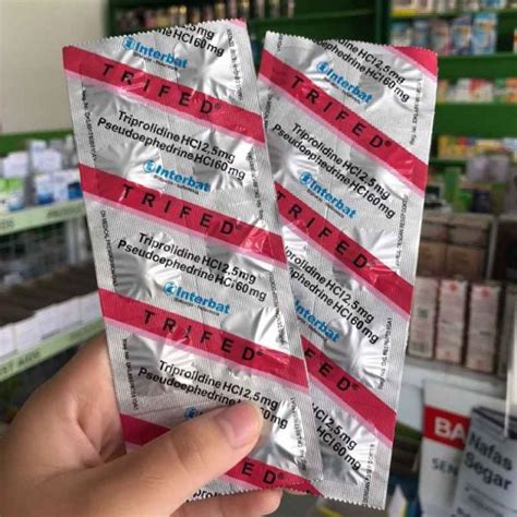 Jual Trifed 10 Tablet Obat Batuk Flu Di Seller Ariduta Farma Legian