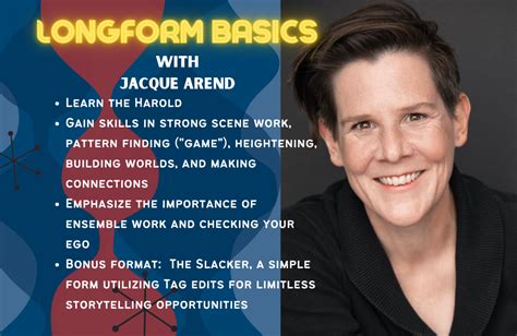 Longform Basics With Jacque Arend Neighborhood Comedy Theatre