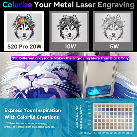 Atomstack M100 20w Laser Module With F30 Air Assist Pump Geekmaxicom