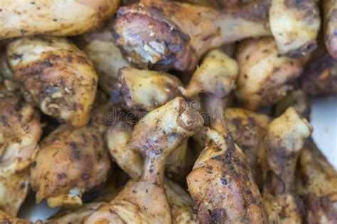 Refreshments On Tables In The Form Of A Banquet Stock Image Image Of