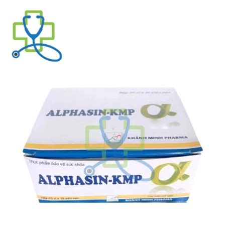 Alphasin Kmp Hỗ Trợ Giảm Phù Nề Do Viêm Họng